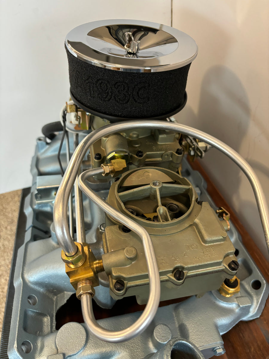 Tri-Power Chrome Air Cleaners Complete With Correct Reproduction A193C ...