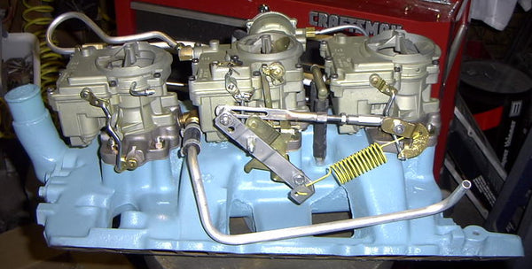 1964 Tripower Linkage kit- Includes all parts required in kit ...